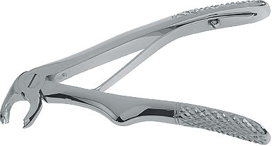 Chirurgie orale et dentisterie - Davier enfant à ressort molaires ...